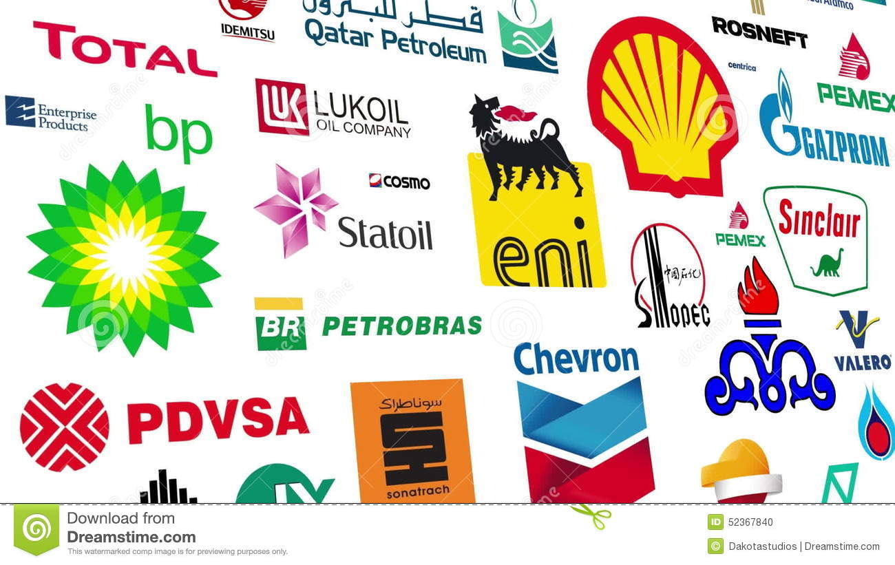 Major Oil Company Logos